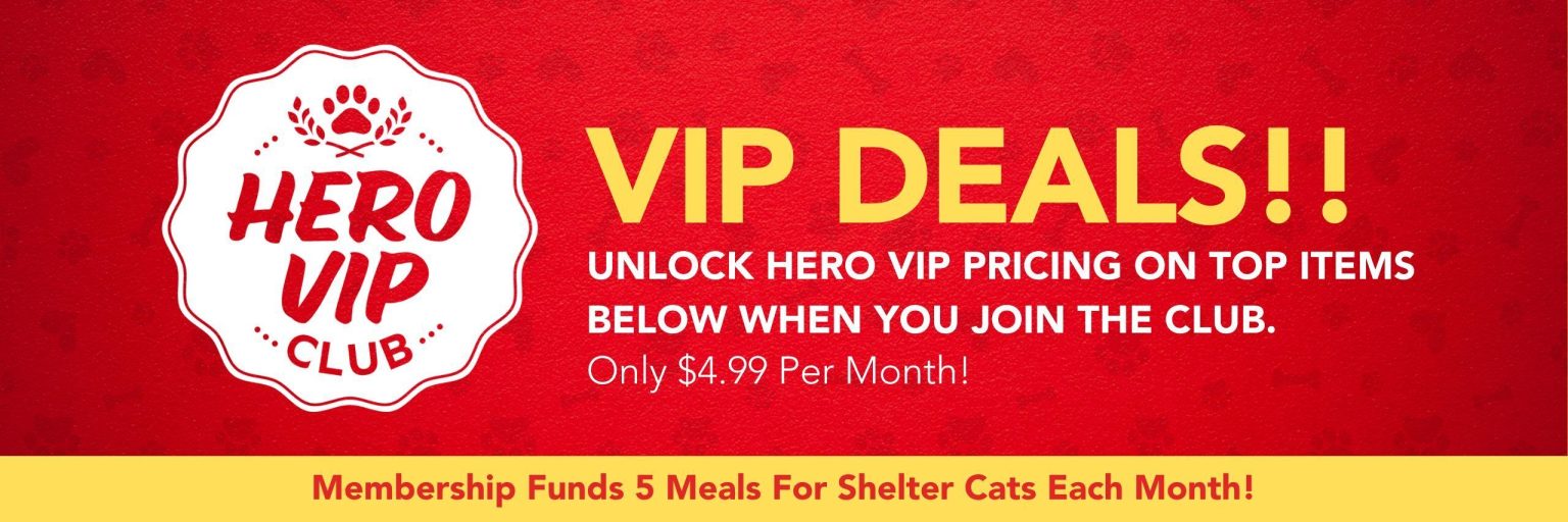 Hero VIP Deals - iHeartCats.com
